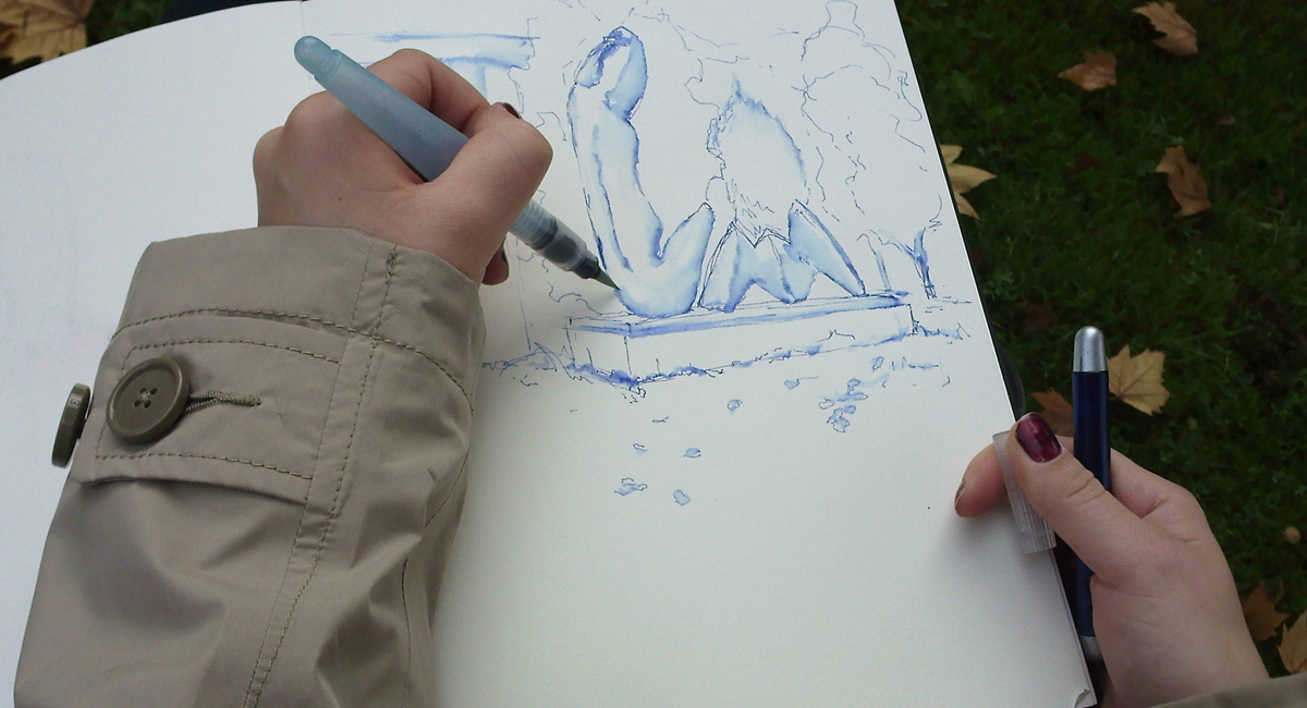 Cours particuliers de dessin - Les mille vues de la cathédrale